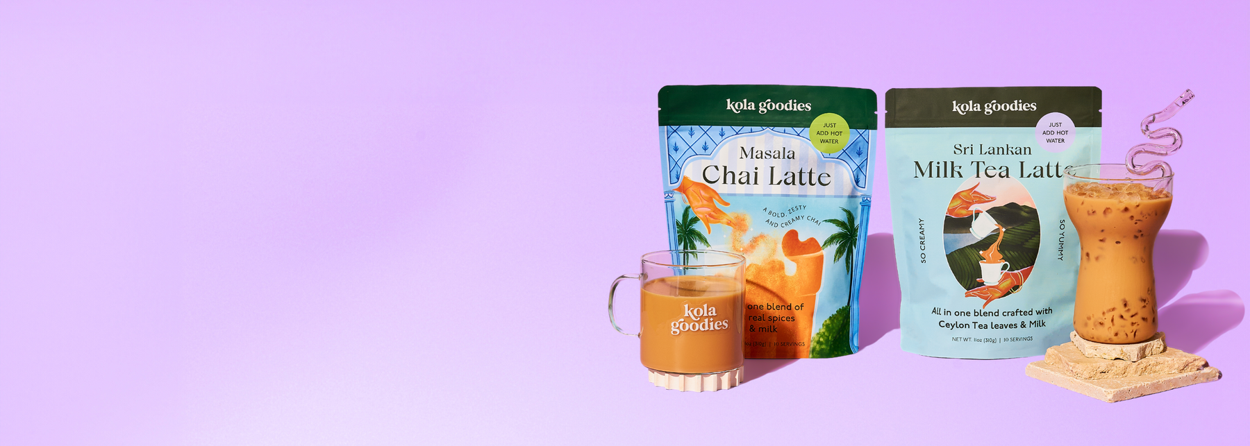 Kola Goodies • The Laziest, Tastiest Chai & Milk Tea